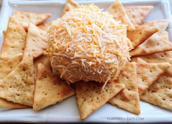 Ghost Pepper Cheese Ball - Flavorful Eats